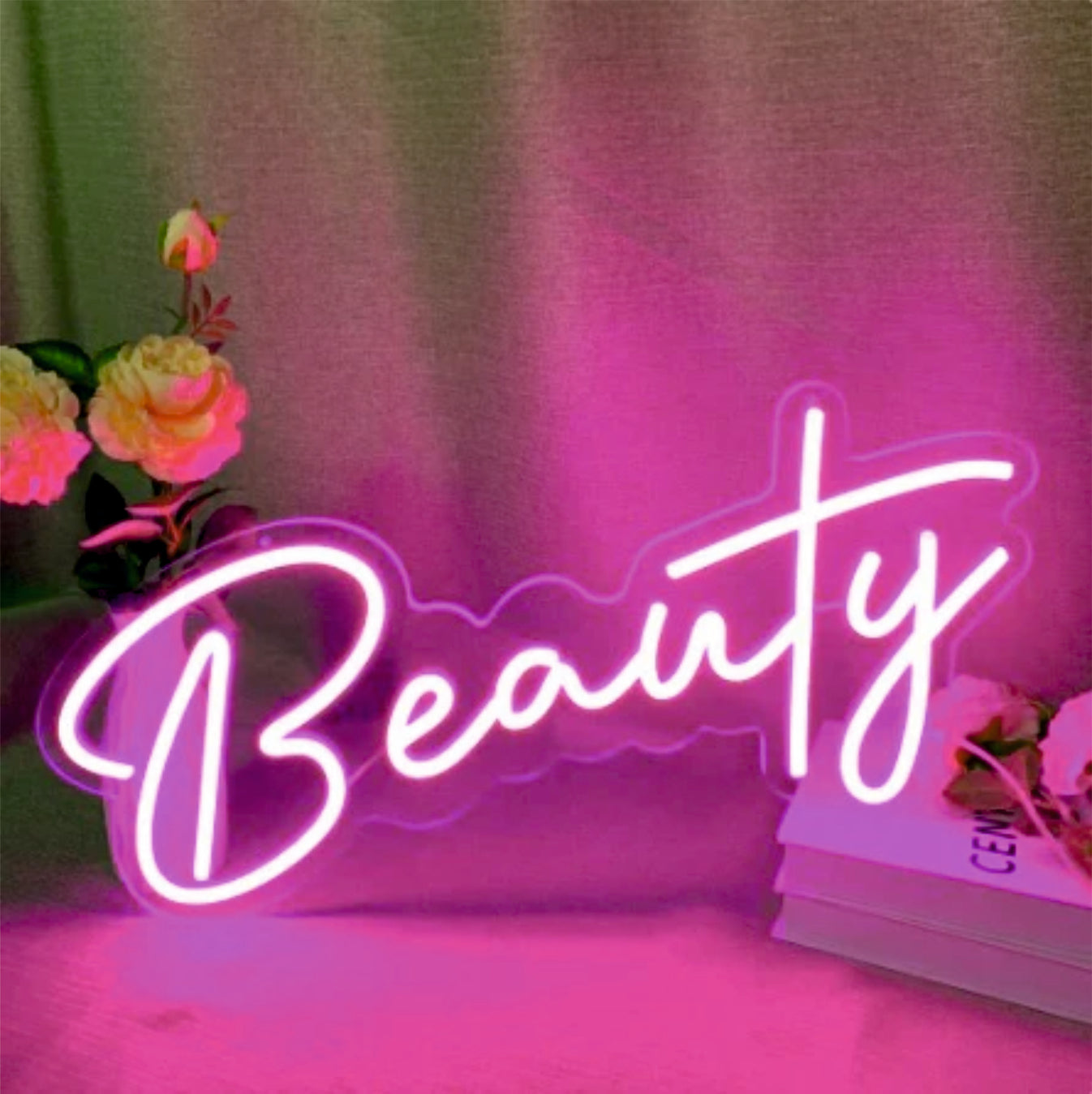 Customized Neon Light Frame With Name – Homely Arts